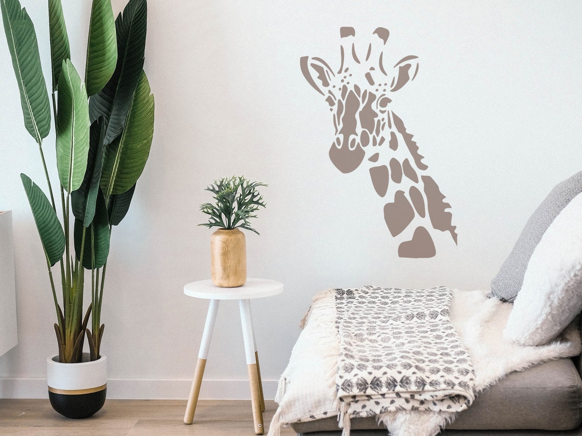 Giraffe Stencil Reusable Giraffe Stencil Art Stencil DIY - Etsy