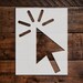 Arrow Stencil - Reusable Arrow Stencil - DIY Craft Stencil, Large Arrow ...