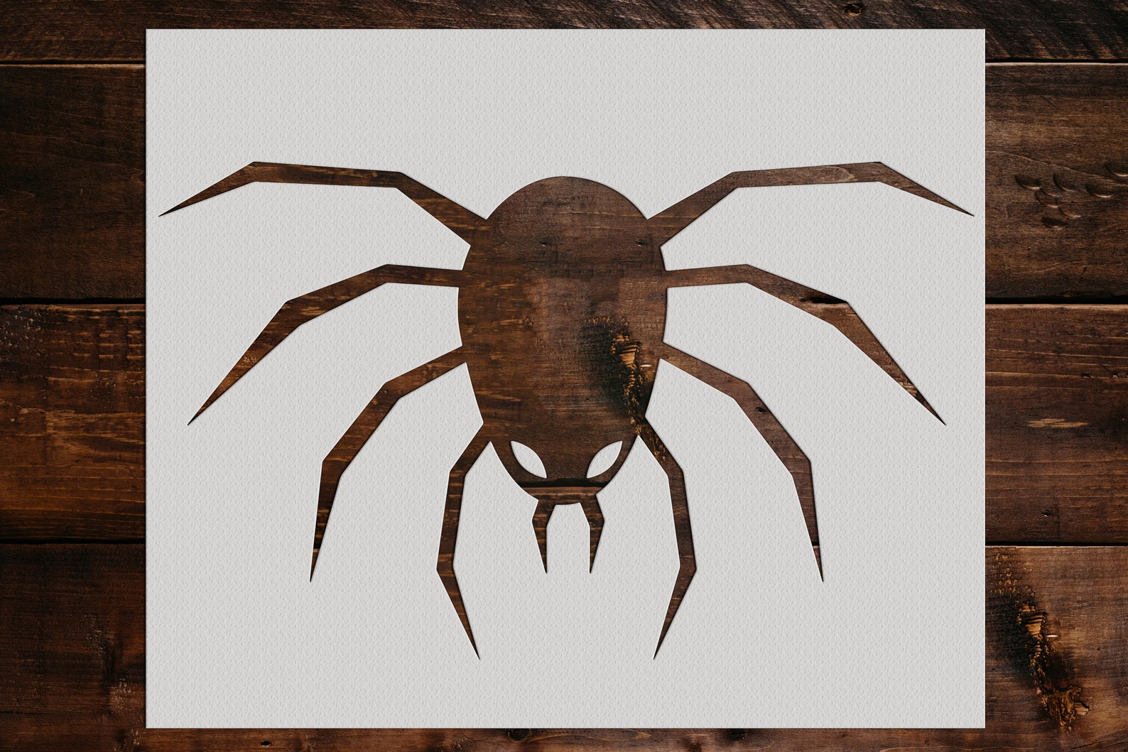 Spider Stencil Reusable Spider Stencil Art Stencil DIY | Etsy