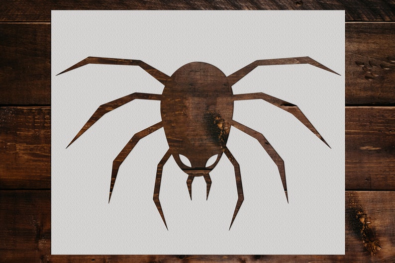 Spider Stencil Reusable Spider Stencil art Stencil DIY - Etsy