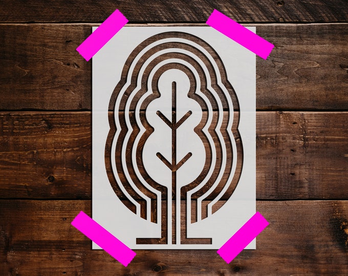 Willow Tree Stencil Reusable Stencils for Painting Willow Stencil, Tree ...