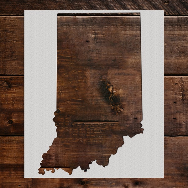 Indiana Stencil - Etsy