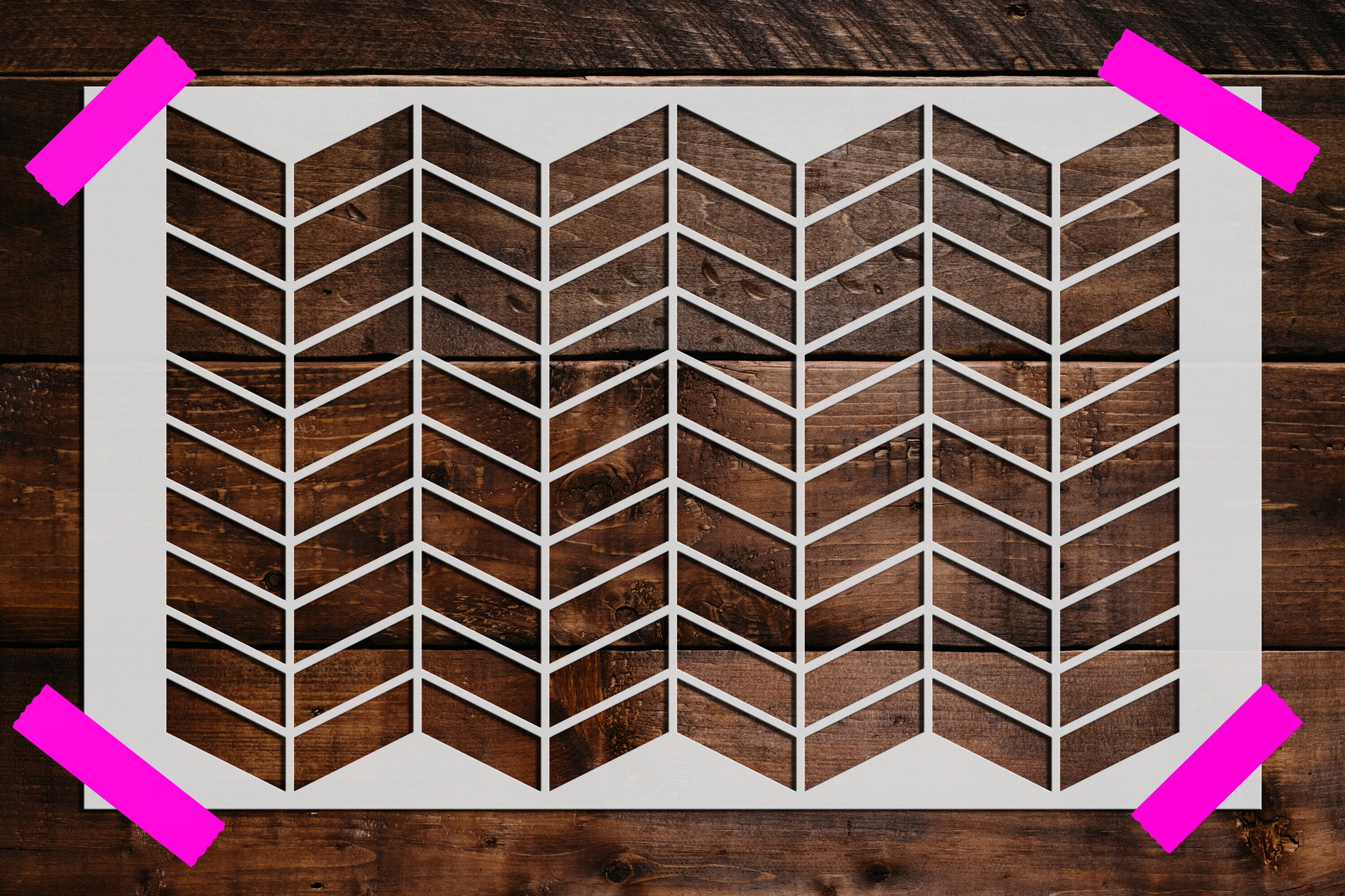 Rectangle Pattern Stencil Reusable Rectangle Pattern Stencil - Etsy India