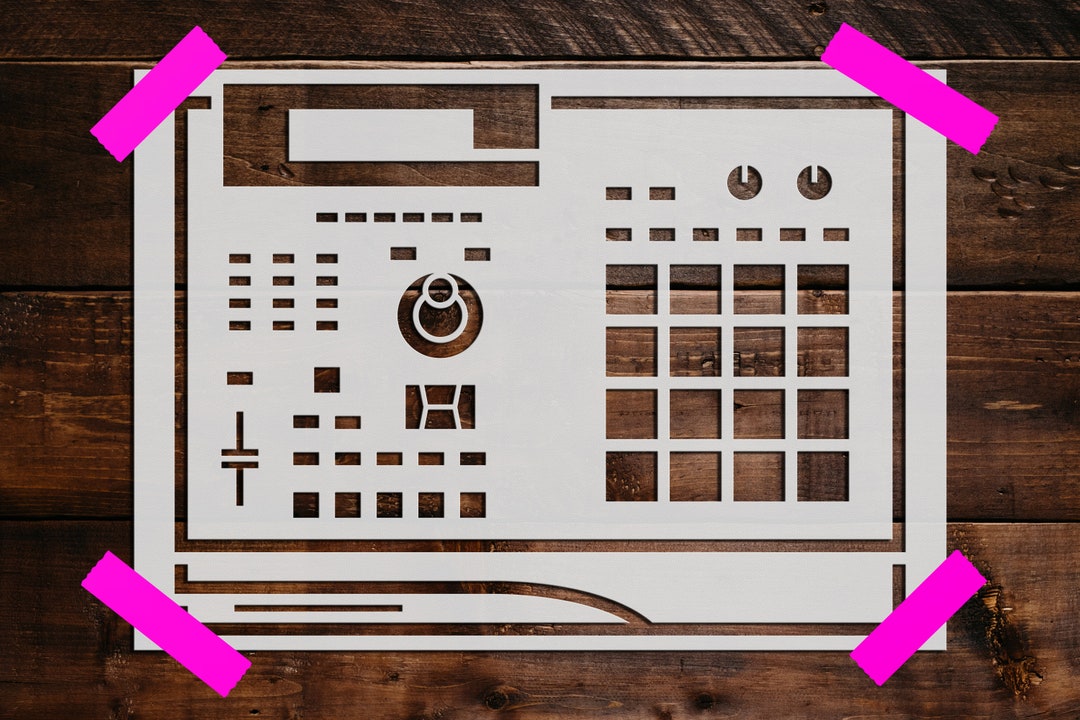 Entry System Stencil, Reusable Entry System Stencil, Art Stencil, DIY ...