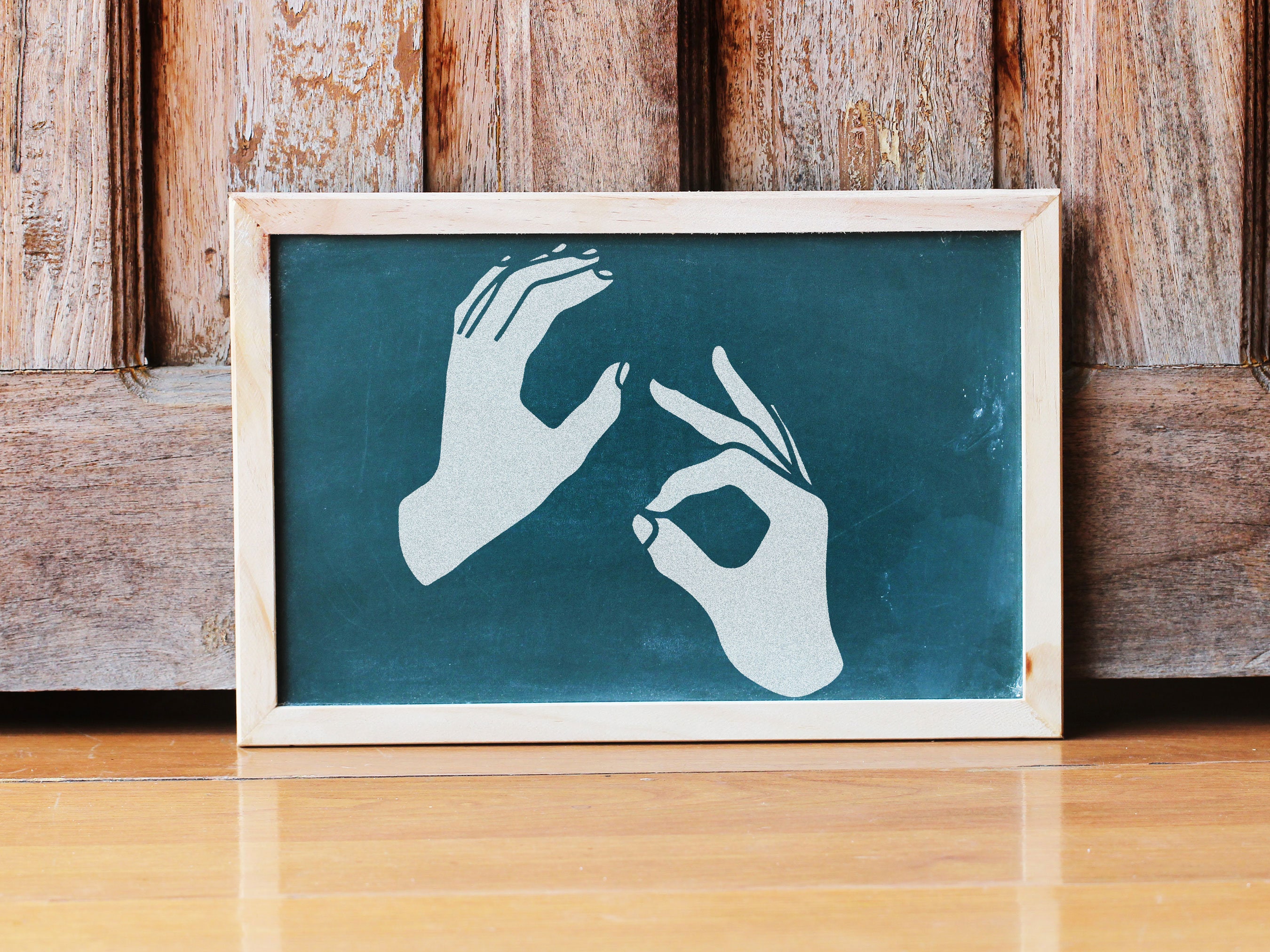 Hands Signing Stencil Reusable Hands Signing Stencil Art - Etsy