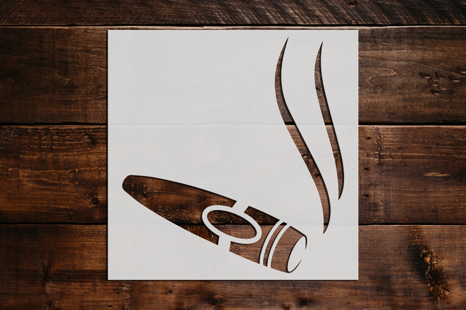 Cigar Stencil Reusable Cigar Stencil Craft Stencils DIY - Etsy