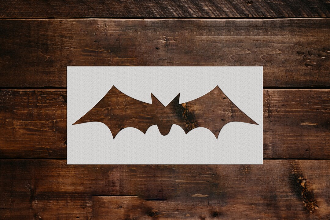 Bat Stencil - Reusable Bat Stencil - Art Stencil - DIY Craft Stencil ...