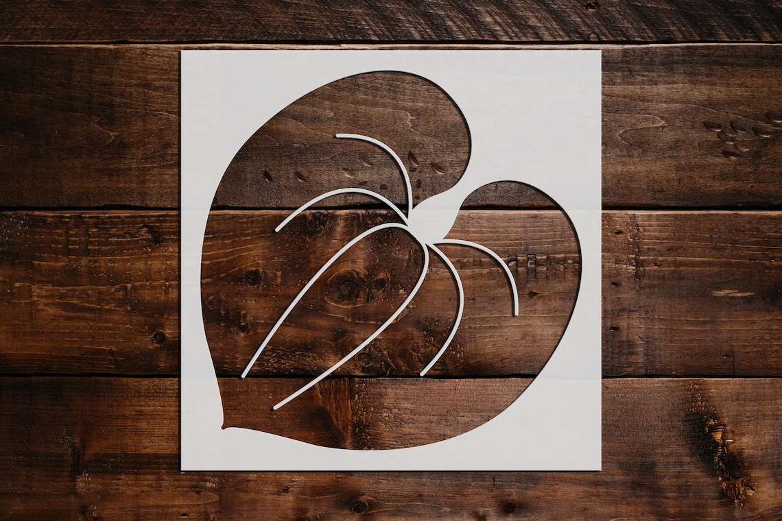 Leaf Stencil Reusable Leaf Stencil Art Stencil DIY Craft - Etsy