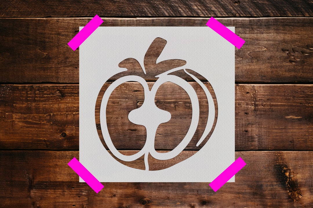 Plum Stencil, Reusable Plum Stencil, Art Stencil, DIY Craft Stencil ...