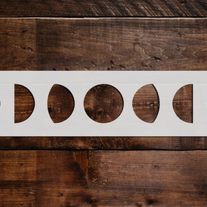 Moon Phase Stencil, Reusable Moon Phase Stencil, Art Stencil, DIY Craft ...