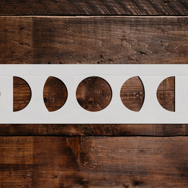 Moon Stencil - Etsy