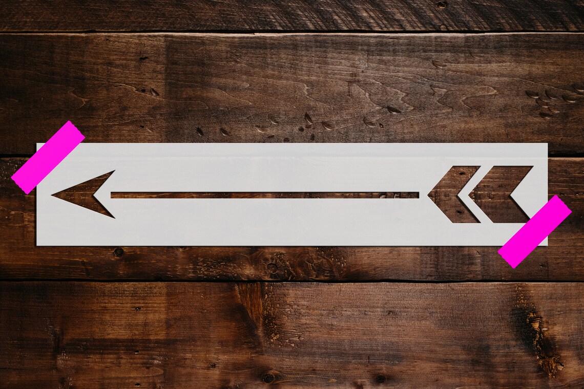 Arrow Stencil - Reusable Arrow Stencil -art Stencil -DIY Craft Stencil ...