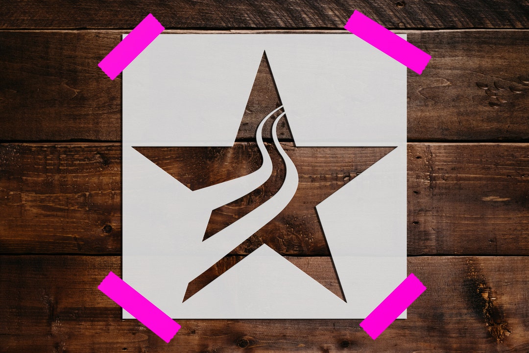Star Stencil, Reusable Star Stencil, Art Stencil - DIY Craft Stencil ...