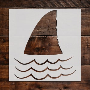 Shark Fin Stencil - Reusable Shark Fin Stencil - Art Stencil - DIY ...