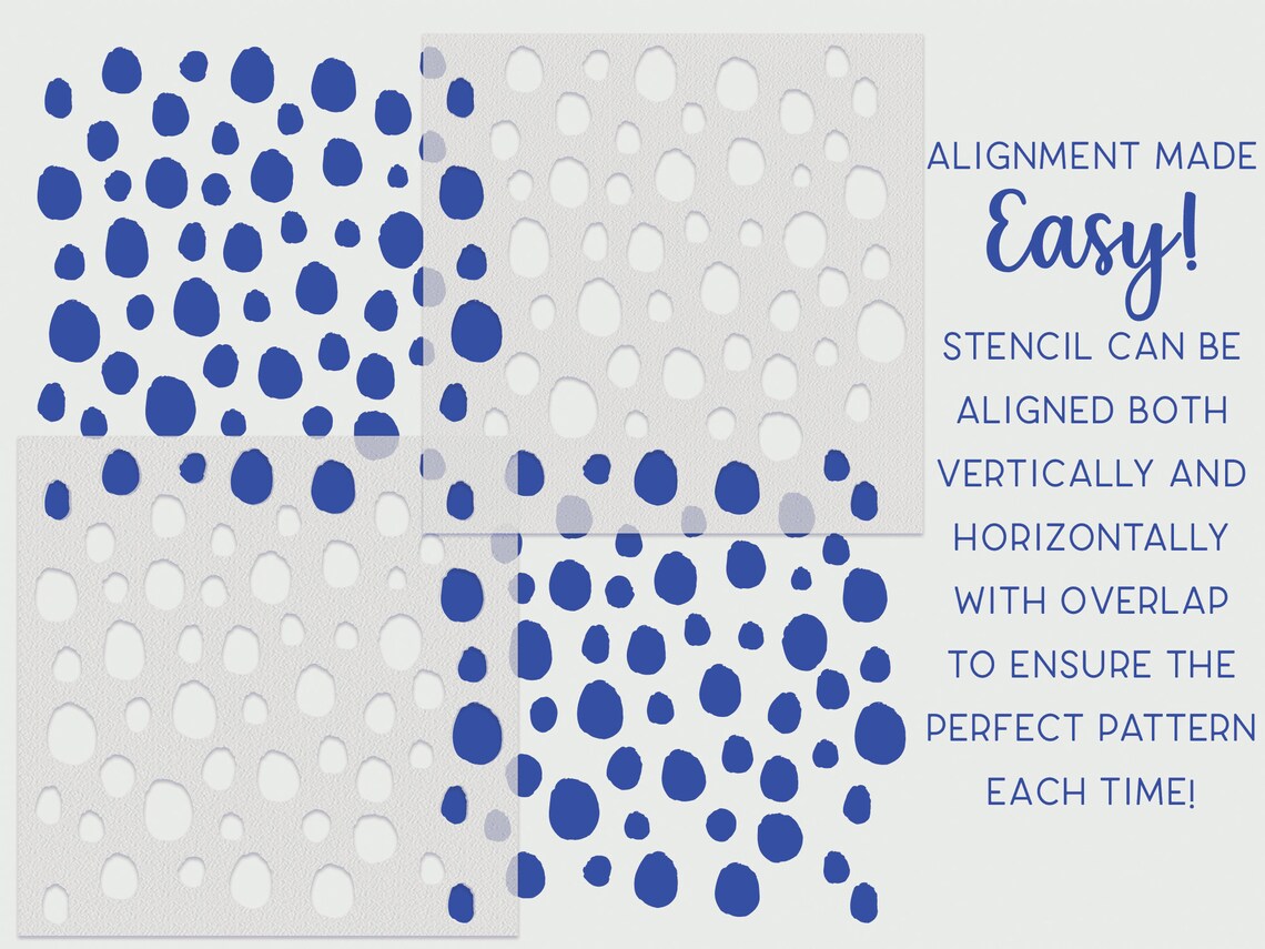 Dot Pattern Stencil Reusable Dot Stencil Art Stencil DIY - Etsy Canada