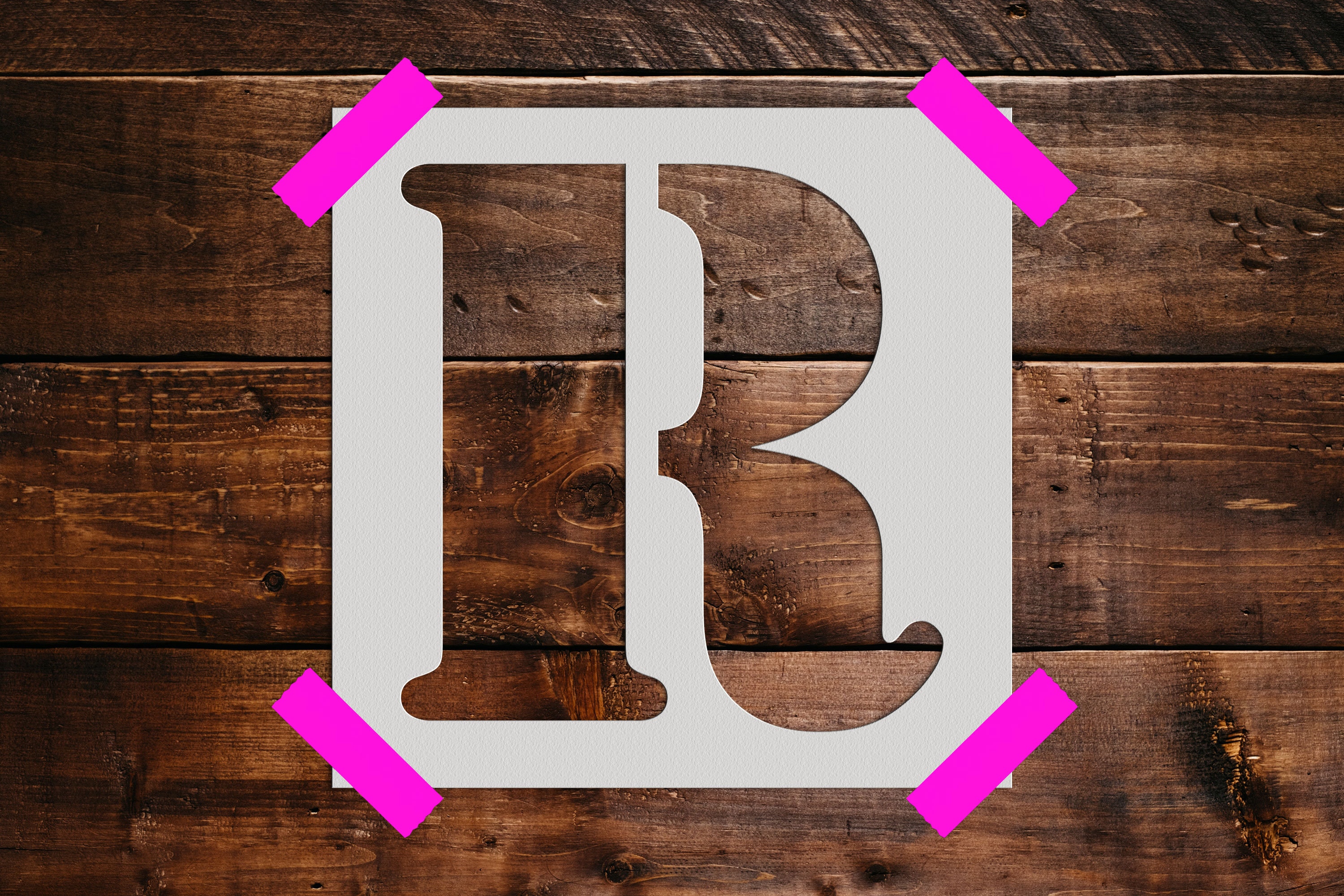 Letter R reusable Stencil Art Stencil Craft Stencil | Etsy