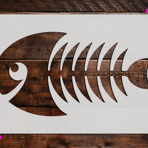 Fish Stencil Reusable Fish Stencil Art Stencil DIY Craft - Etsy