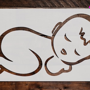 Baby Stencil, Reusable Baby Stencil, Art Stencil, DIY Craft Stencil ...