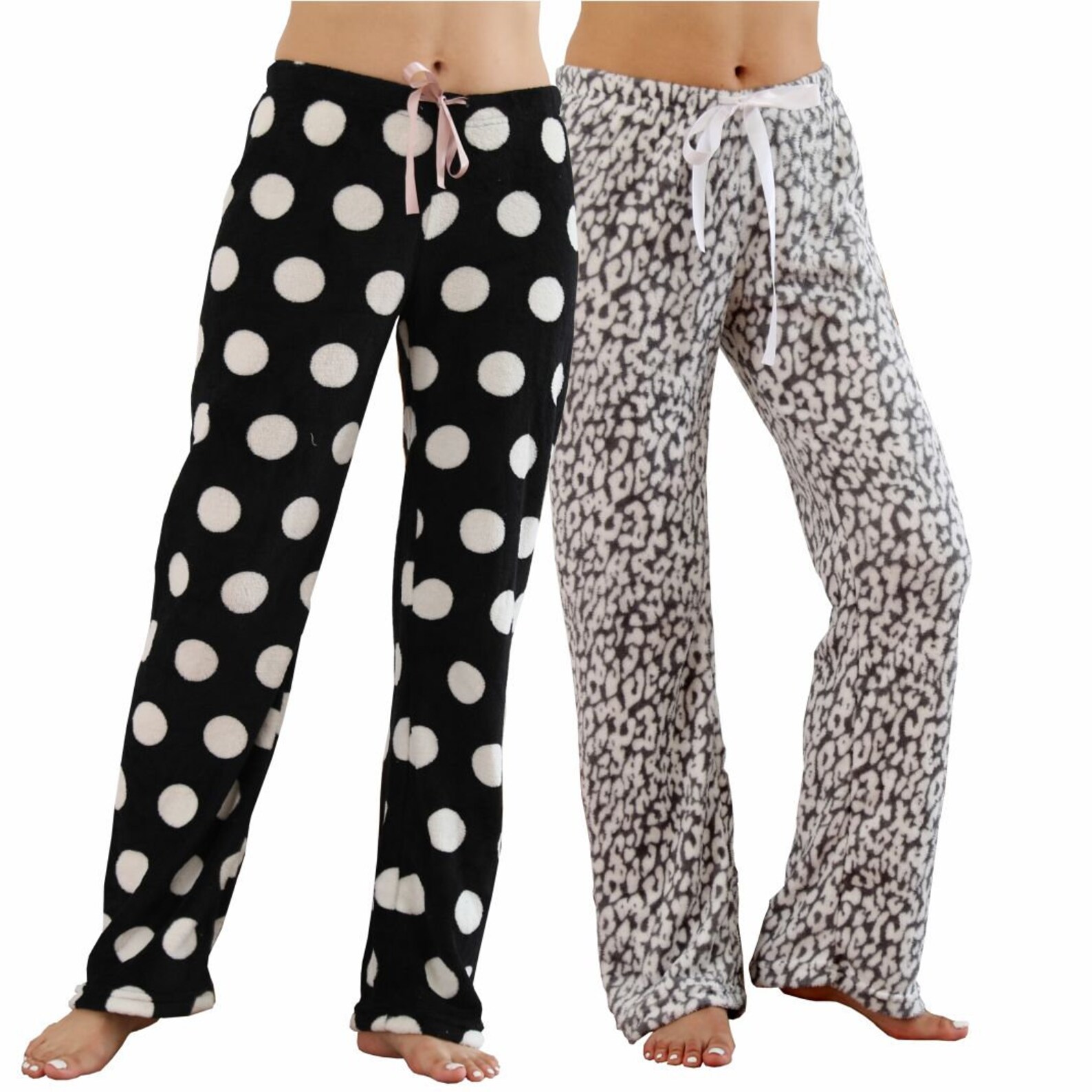 2 Pack Womens Soft Plush Fleece Pajama Pants Pattern 1 8 - Etsy