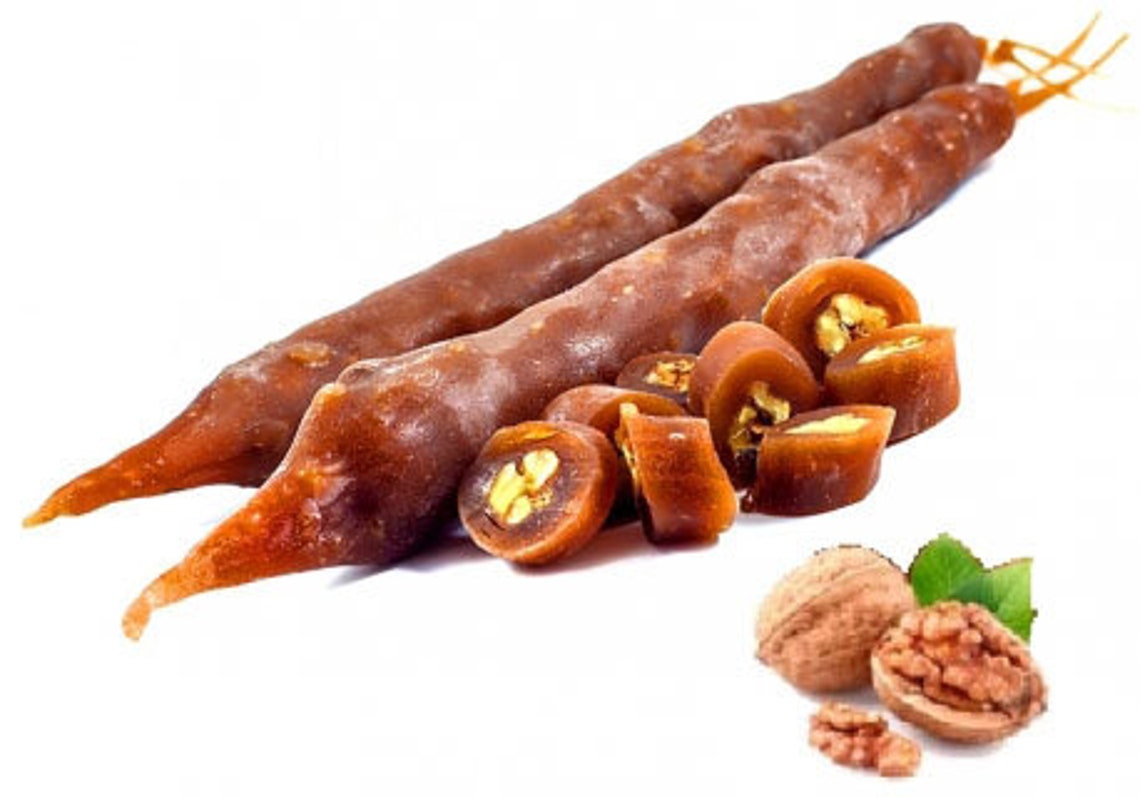 Churchkhela is a traditional Georgias favorites with grapes | Etsy