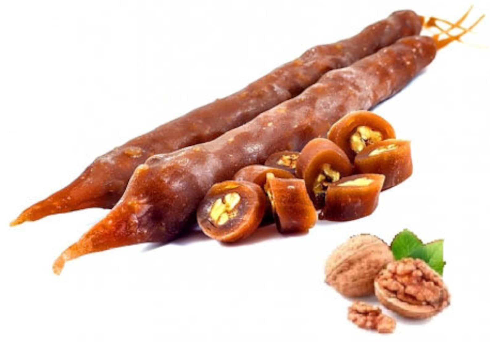 Churchkhela is a traditional Georgias favorites with grapes | Etsy