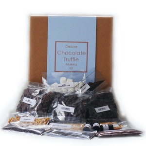 Chocolate Truffle DIY Making Kit | Etsy