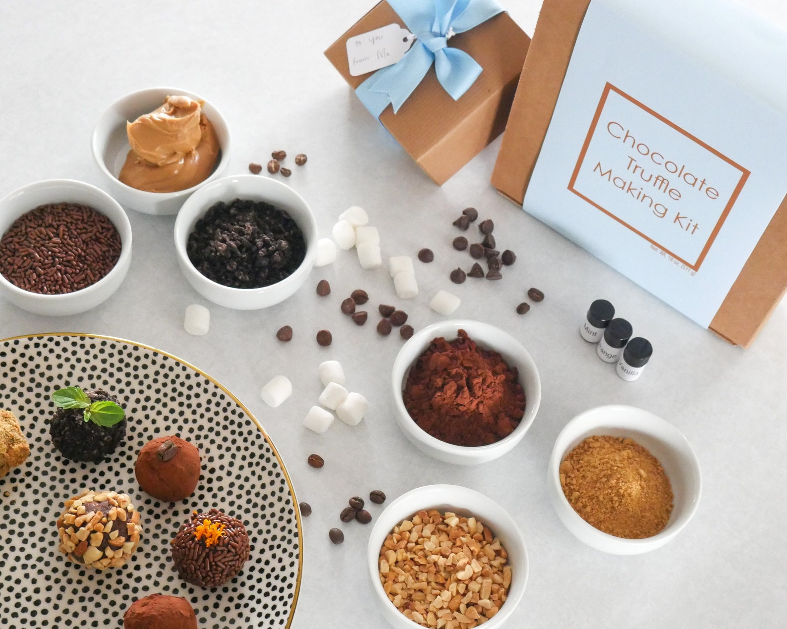 Chocolate Truffle DIY Making Kit - Etsy