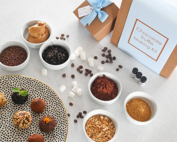 Chocolate Truffle DIY Making Kit - Etsy