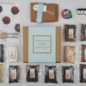 Chocolate Truffle DIY Making Kit - Etsy