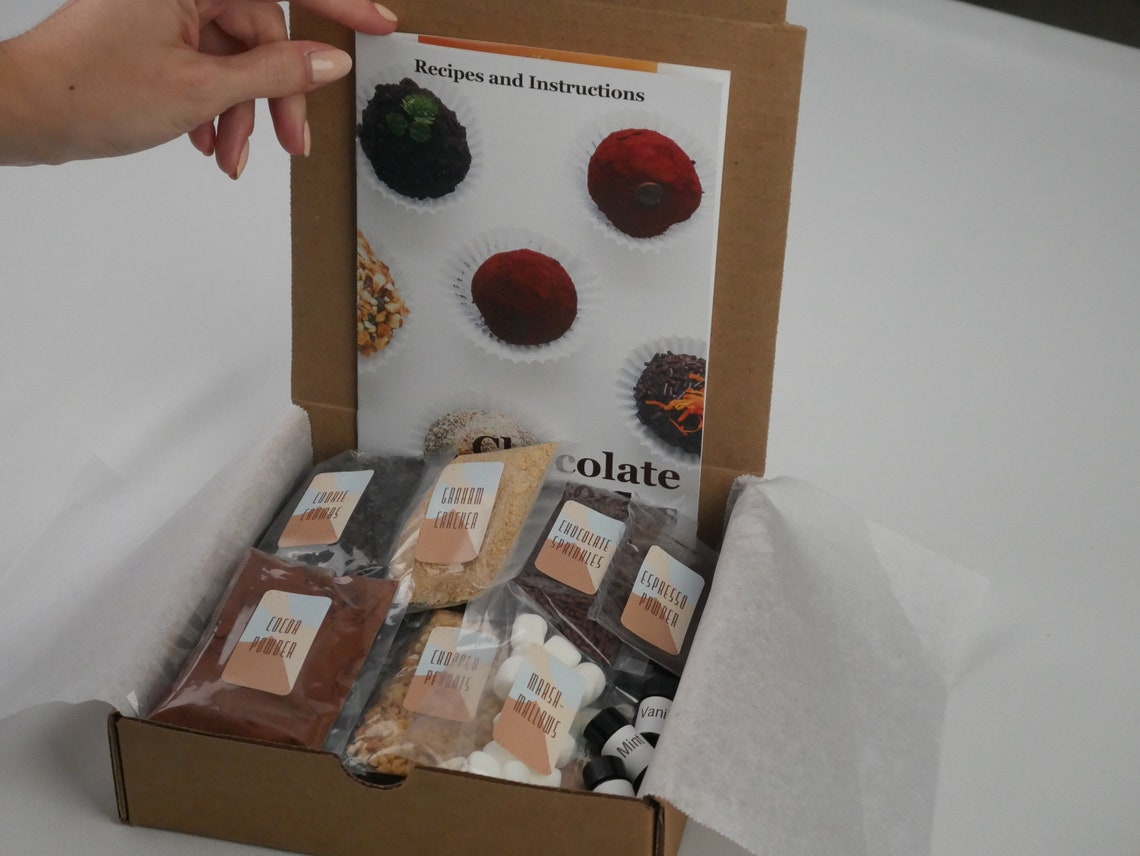 Chocolate Truffle DIY Making Kit - Etsy