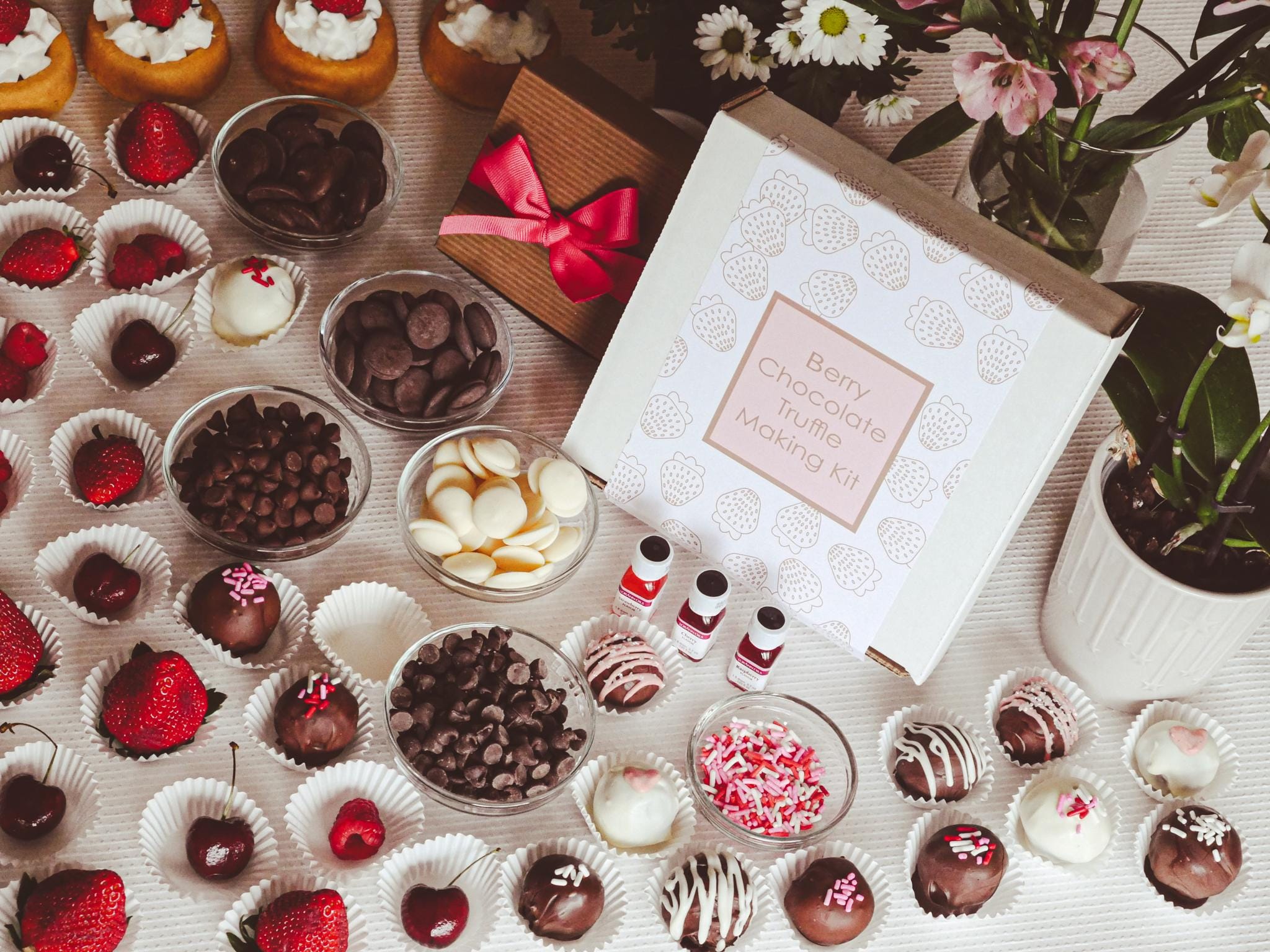 Berry Chocolate Truffle Making Kit - Etsy