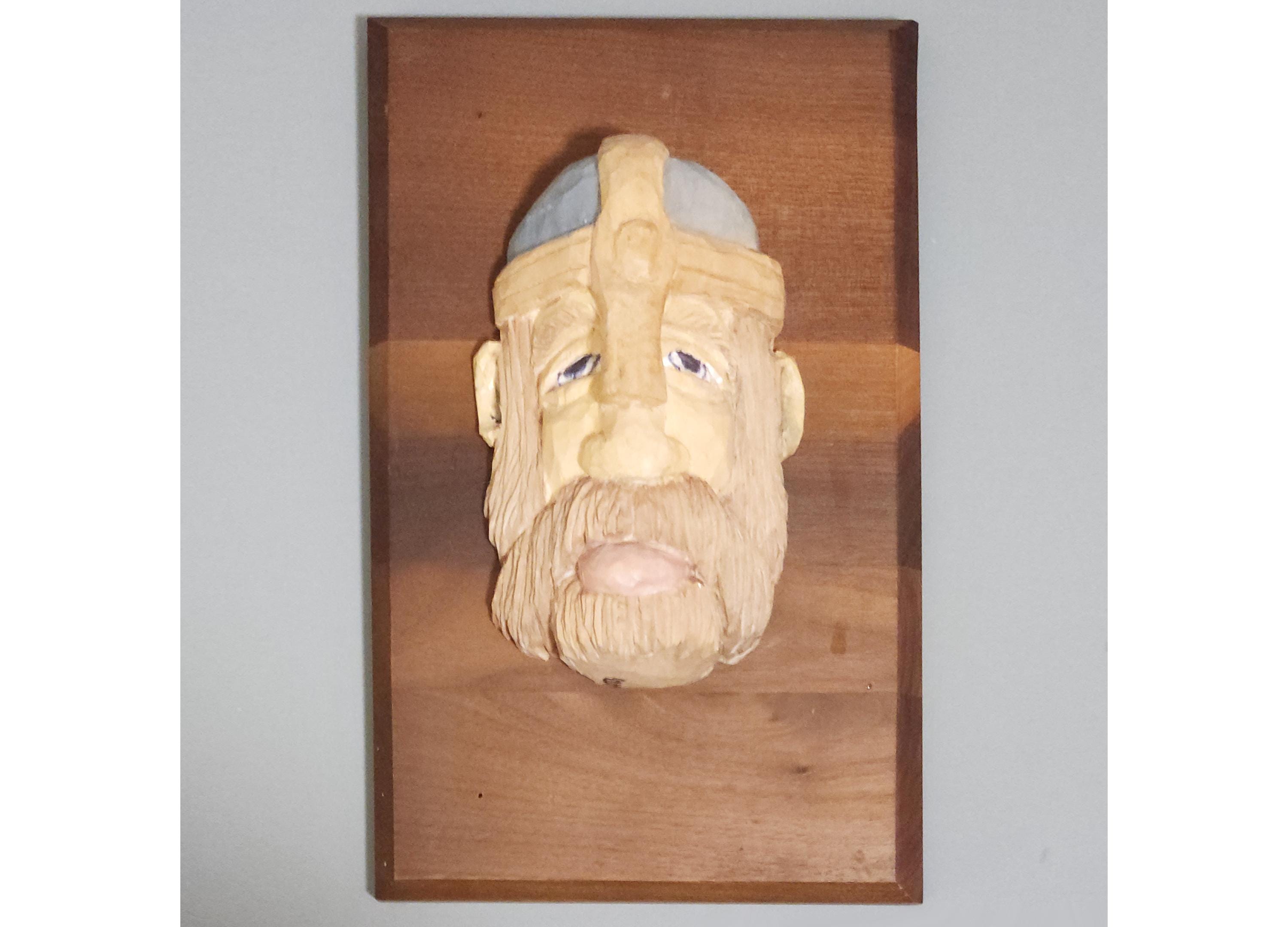 Viking Relief Head - Etsy