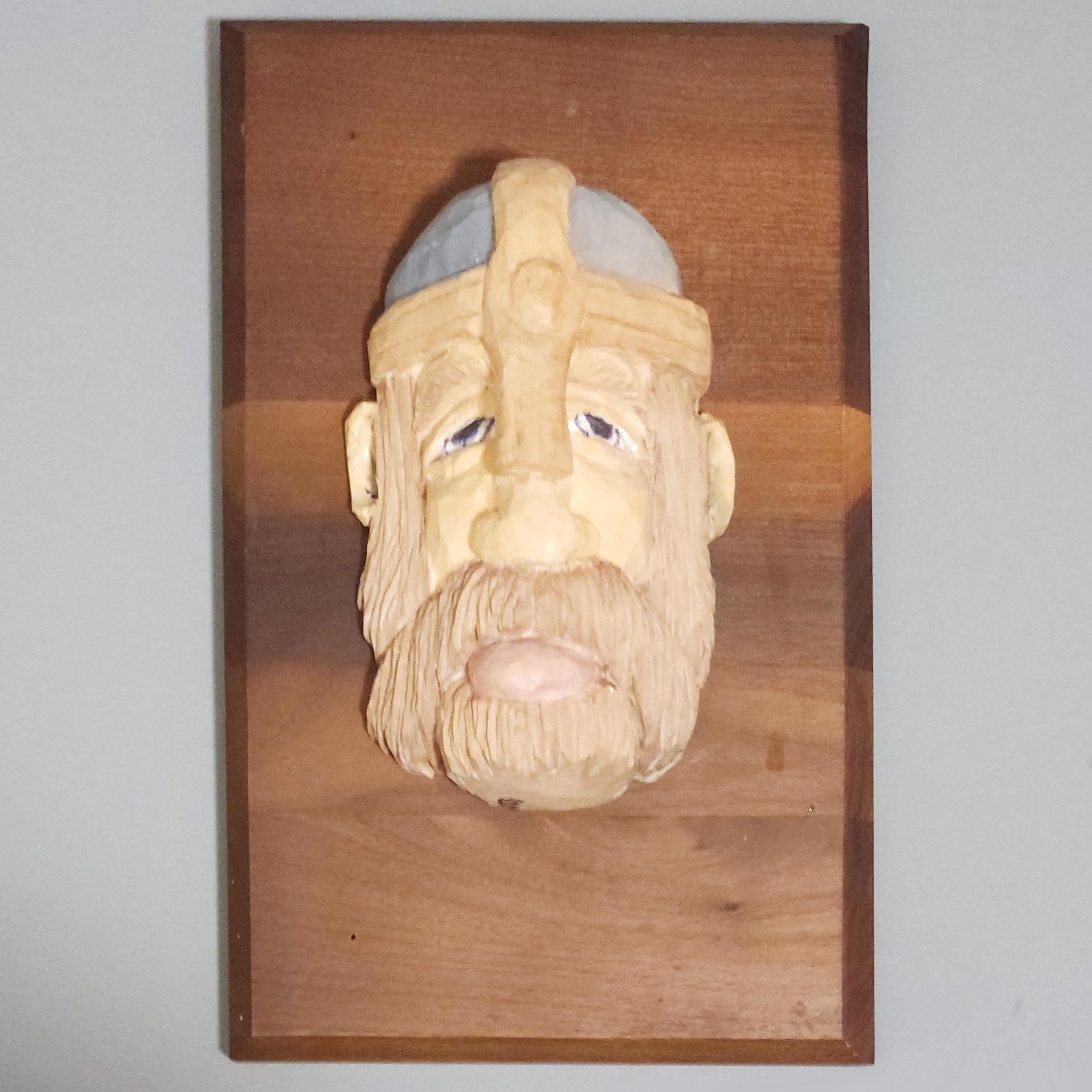 Viking Relief Head - Etsy