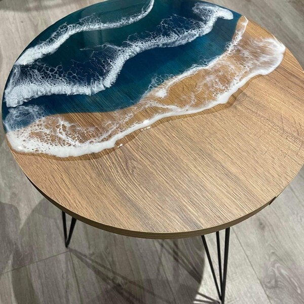 Resin Coffee Table - Etsy UK