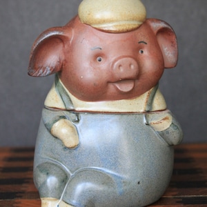 Vintage Pig Stoneware Kitchen Ware. UCTCI Mug, Salt & Pepper Shakers ...