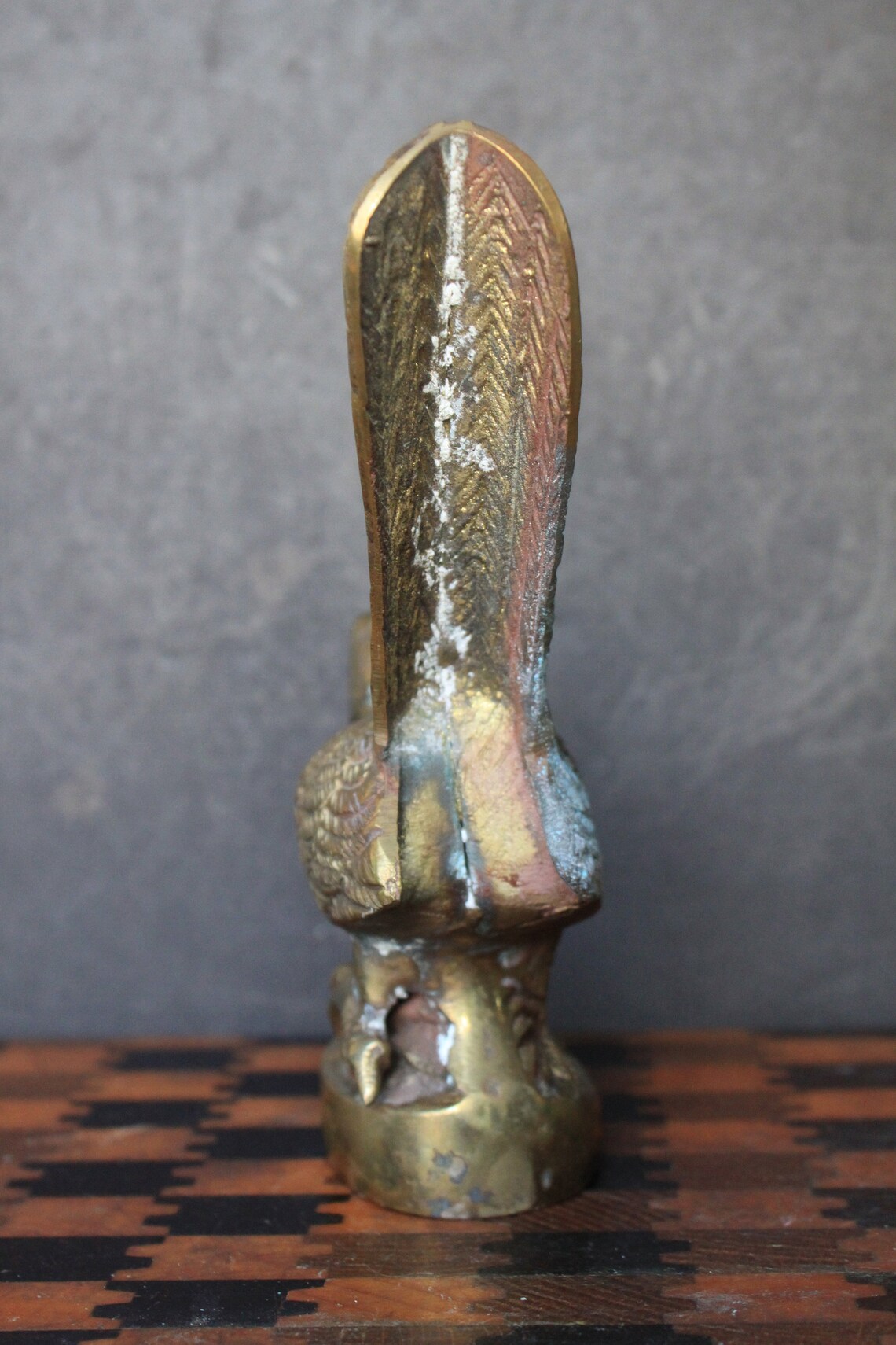 Vintage Road Runner Figurine. Cast Brass Bird Cute - Etsy