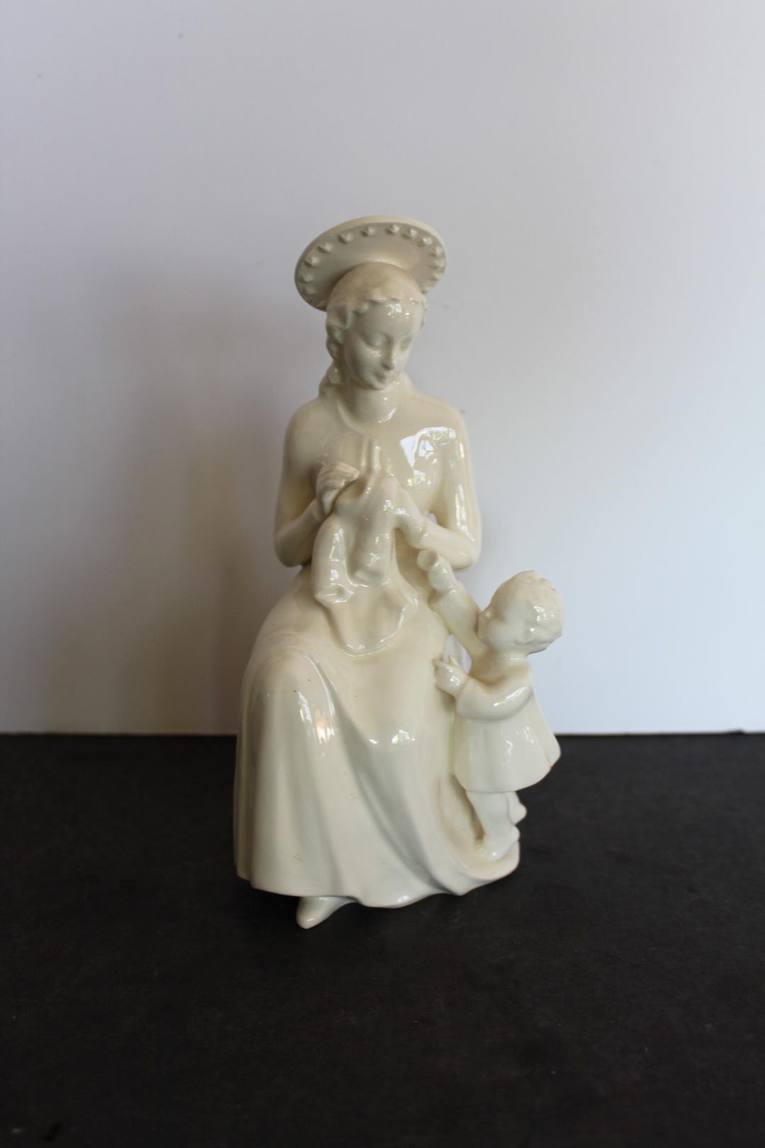 Vintage Goebel Madonna and Child Figurine. Pure White, TMK 3, Mint ...
