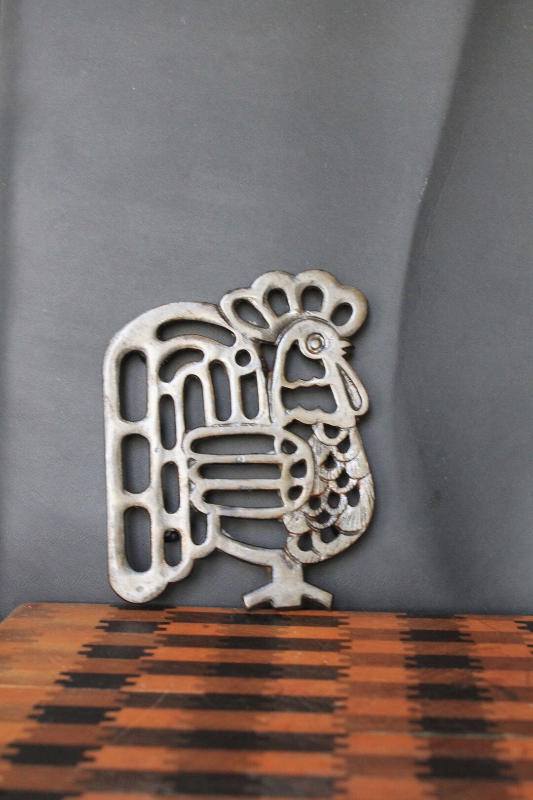 Cast Iron Rooster Trivet for Vintage Rustic Country Farmhouse - Etsy