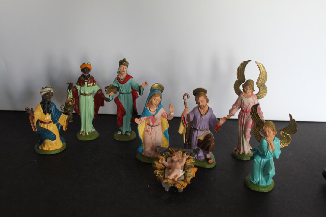 Vintage Depose Nativity Replacement Pieces. CHOICE, Angel, Jesus ...