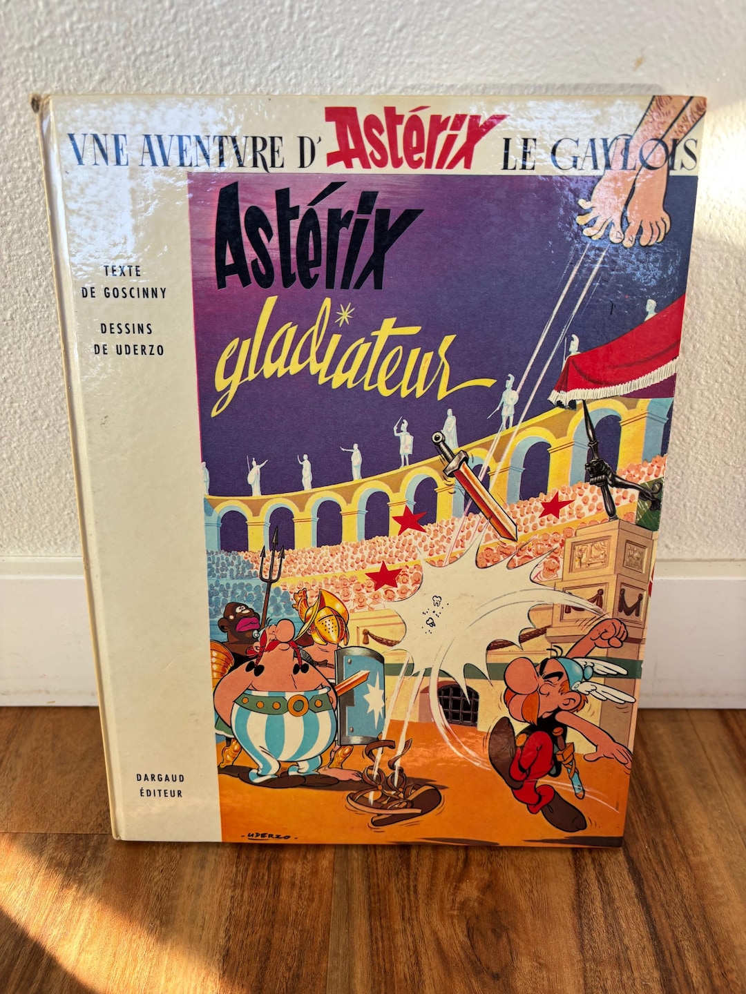 Vintage Asterix Gladiateur Hard Cover Comic Book. 1964 Edition, Unique ...