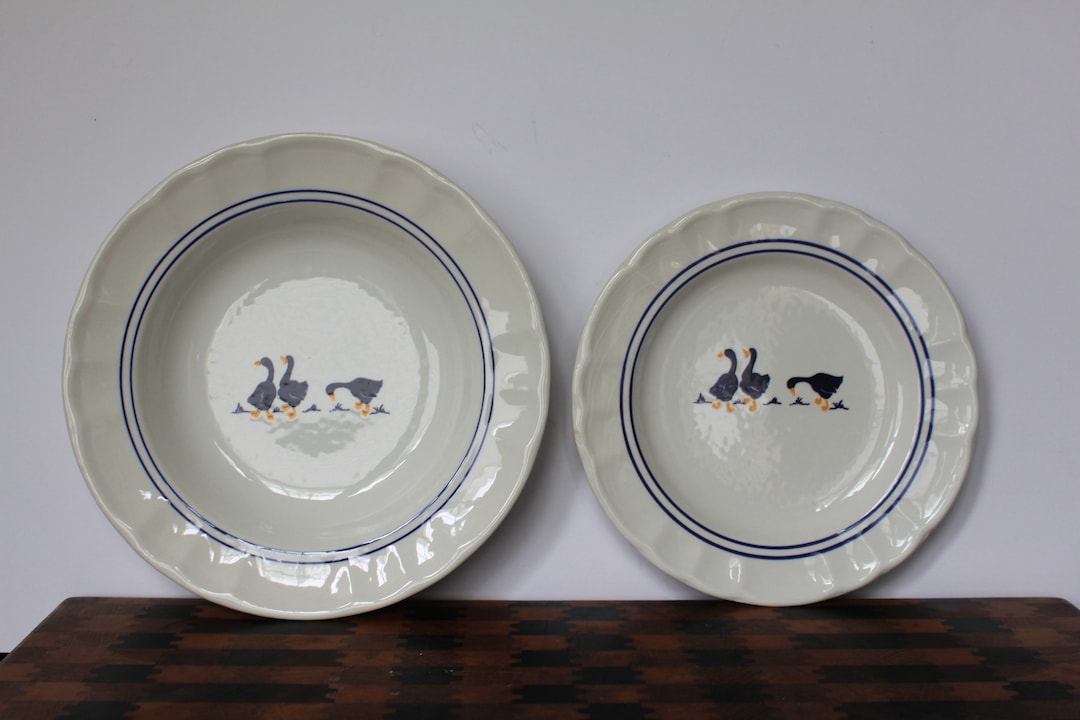 Ceramica Castellania Blue Duck Geese