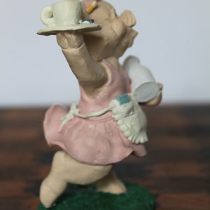 Enesco Milk Waitress Pig for Vintage Farmhouse Mantel Decor. - Etsy
