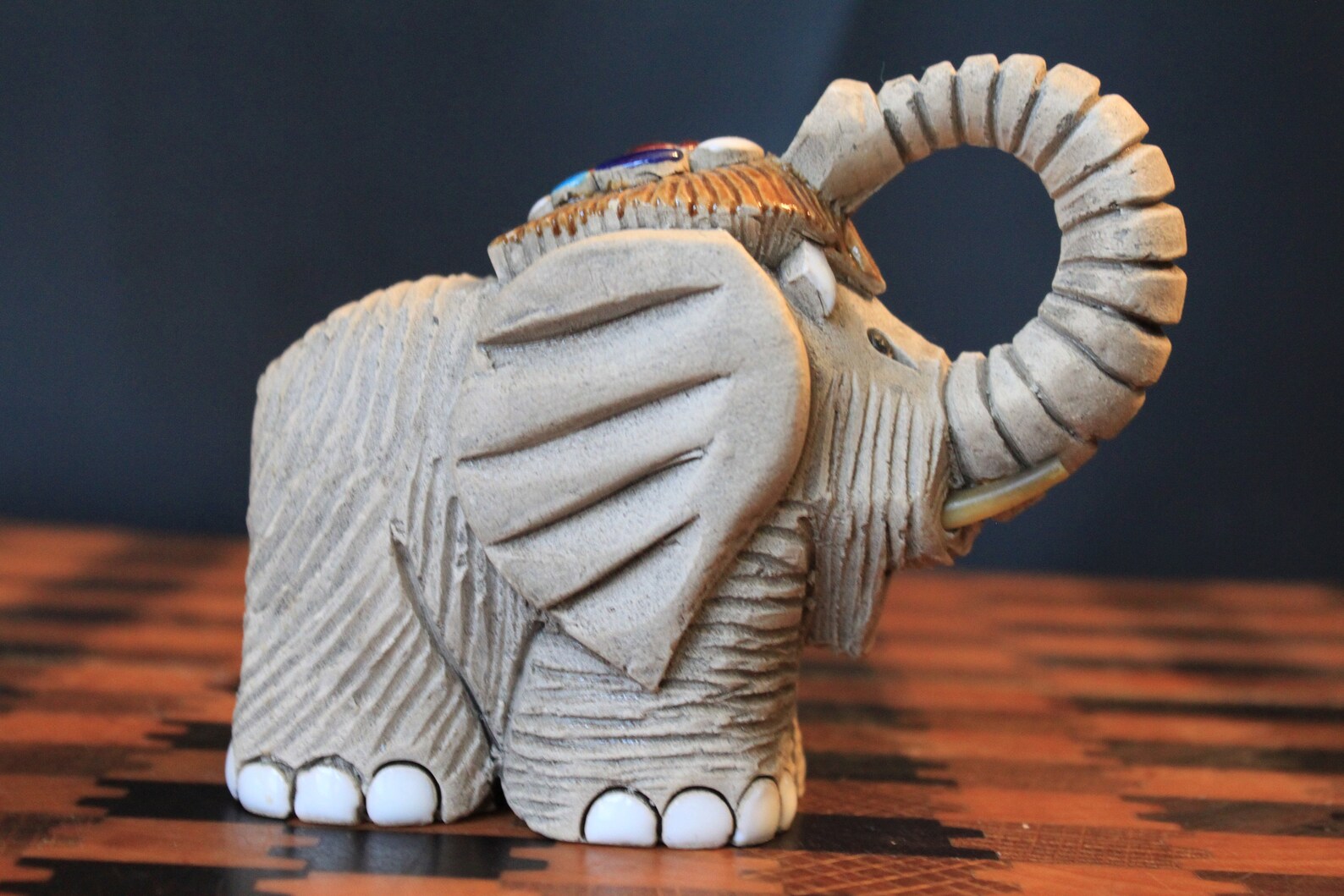 Vintage Artesania Rinconada Elephant. Ceramic Hand Made | Etsy