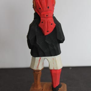 Vintage Carved Wooden Sailor Figurines. Peg Leg, Pipe, Rustic ...