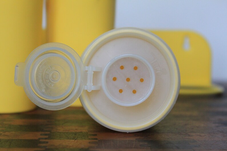 Vintage Tupperware Wall Mount Spice Rack. CHOOSE From Orange - Etsy