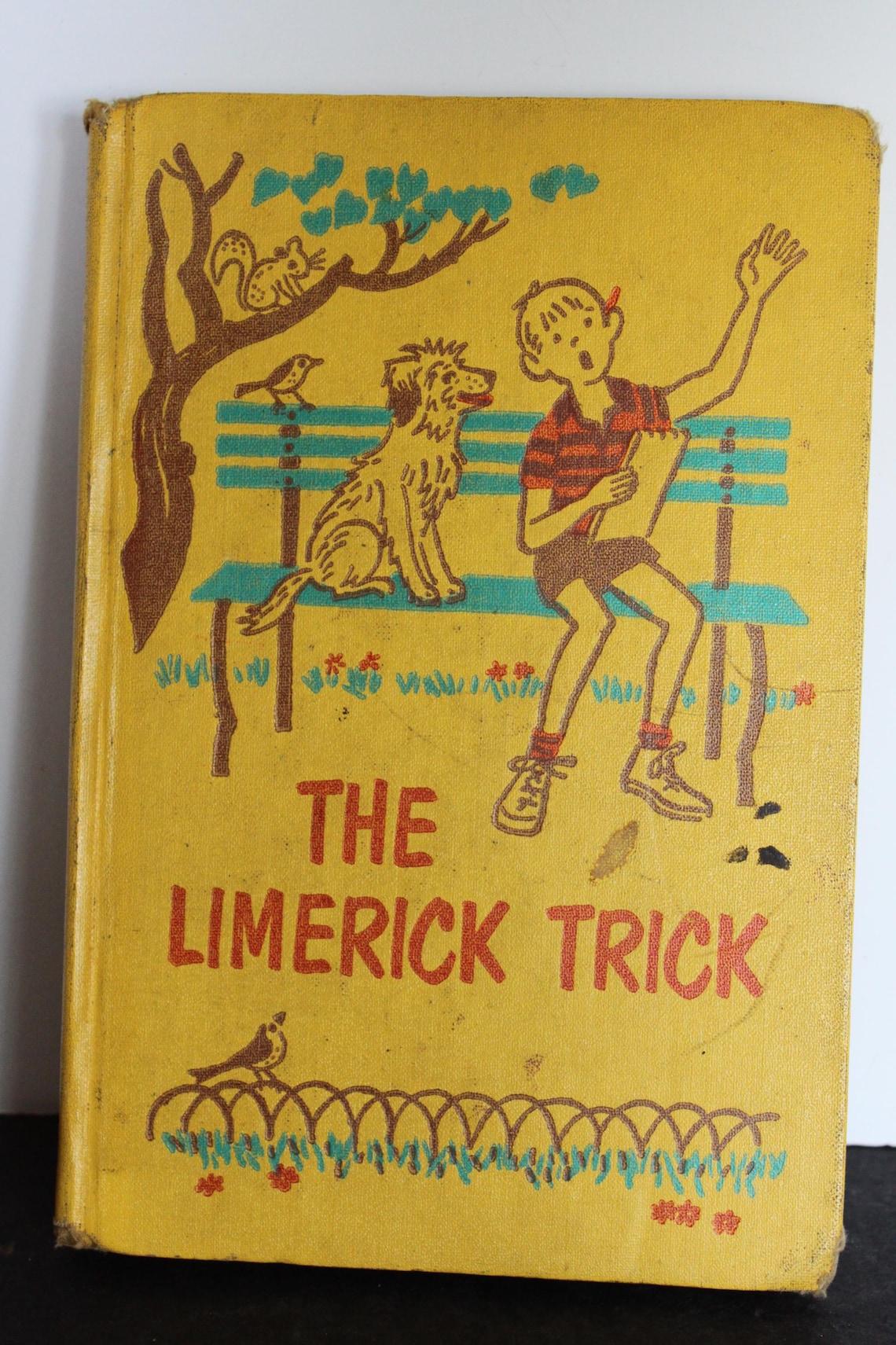 Vintage the Limerick Trick. Hard Cover Book. Old Library Book, Gift for ...