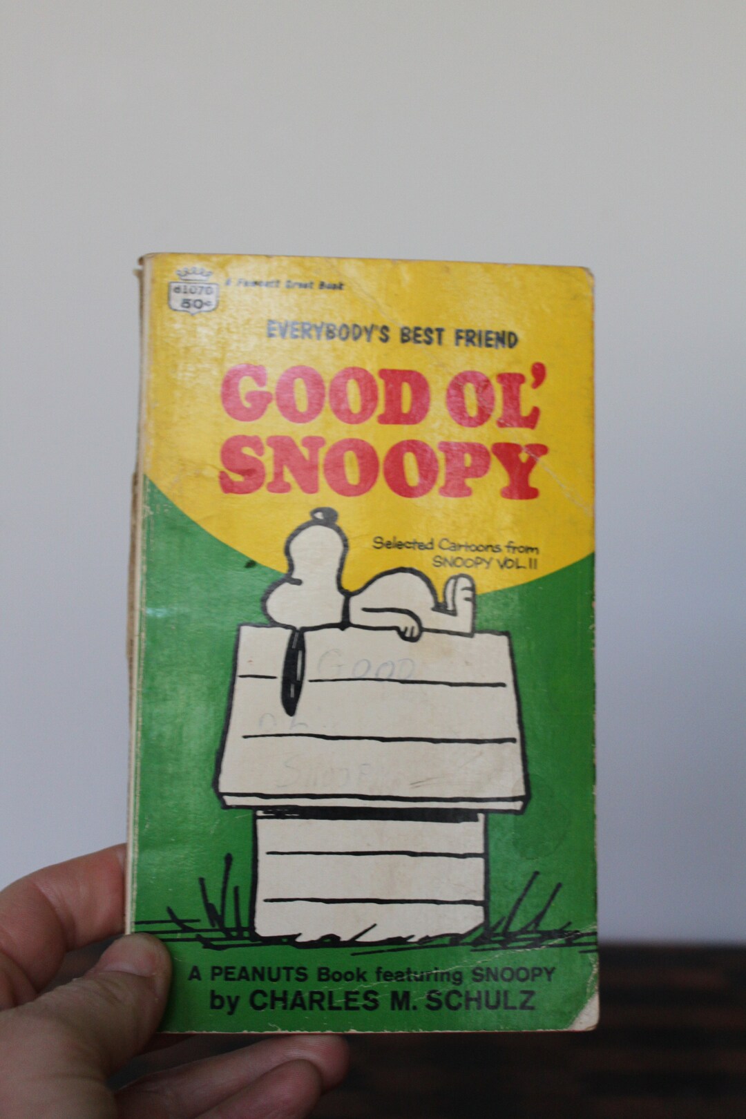 Charlie Brown Book for Vintage Cartoon Reading. DAMAGE! Soft Cover ...