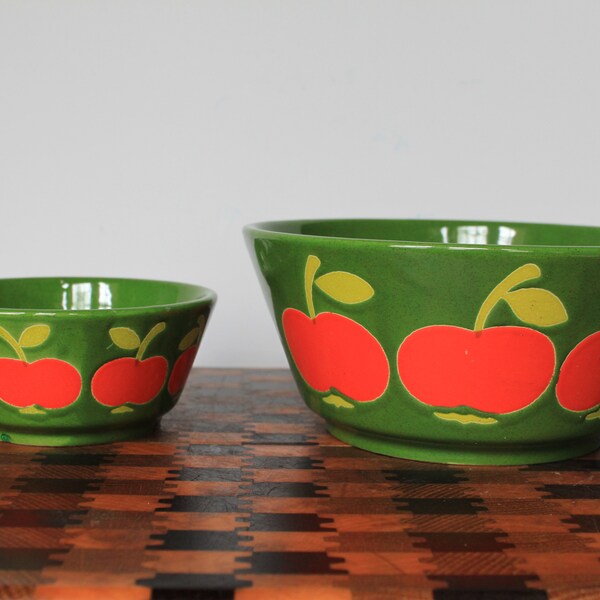 Apple Bowls - Etsy