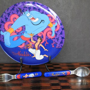 Vintage Disney Aladdin Plate. Plastic Plate by Zak Utensils - Etsy