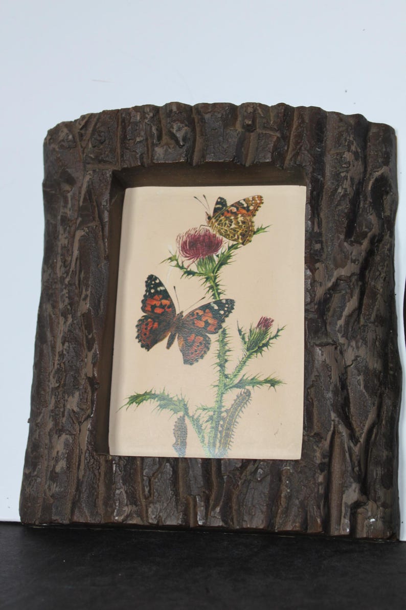 Vintage Tree Bark Frame Wall Decor. Fake Wood, CHOOSE, Cottagecore ...